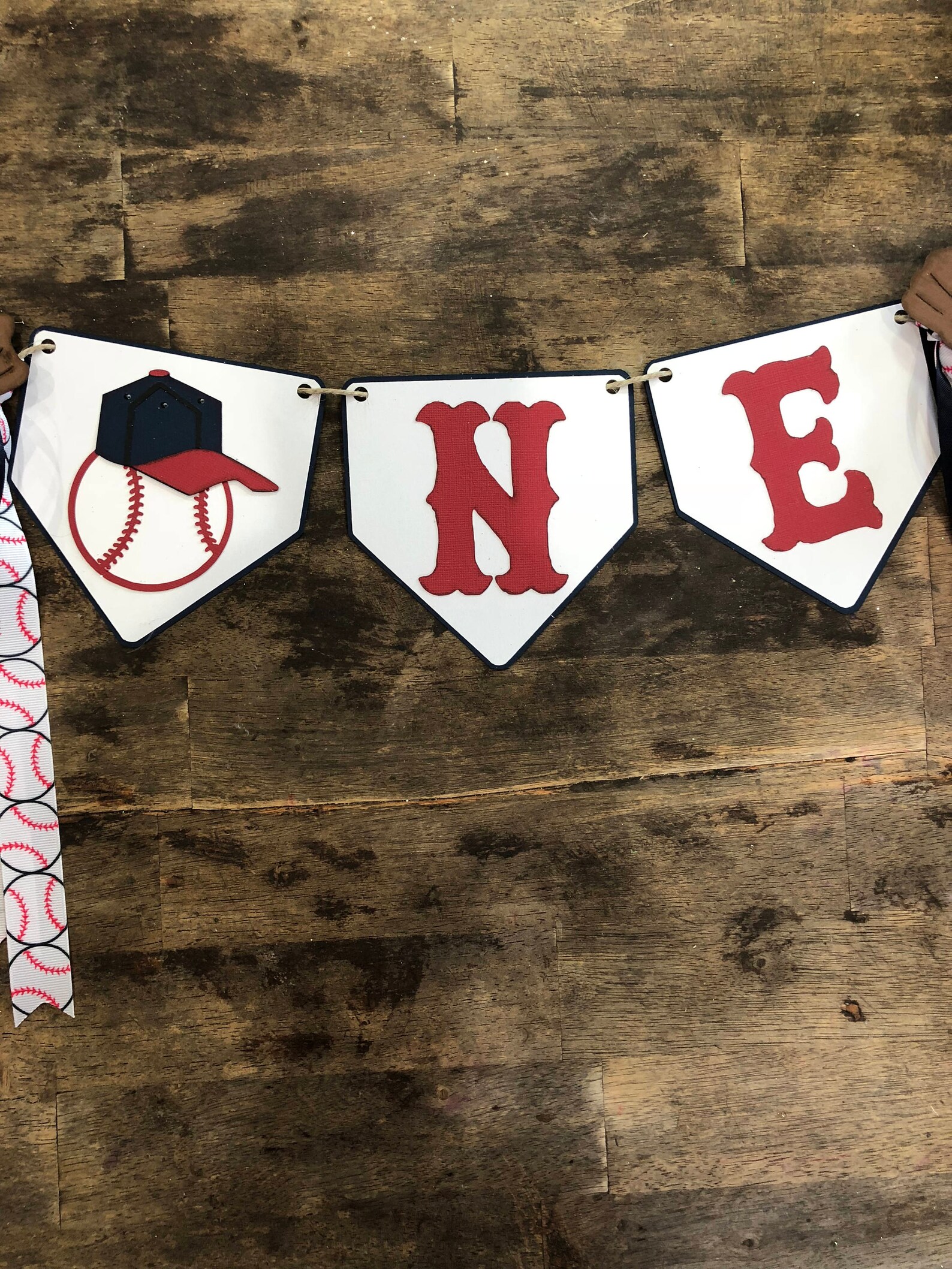 Baseball Theme First Birthday Banner. First Birthday Baseball - Etsy