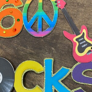 Retro 60 Cake Topper - Etsy