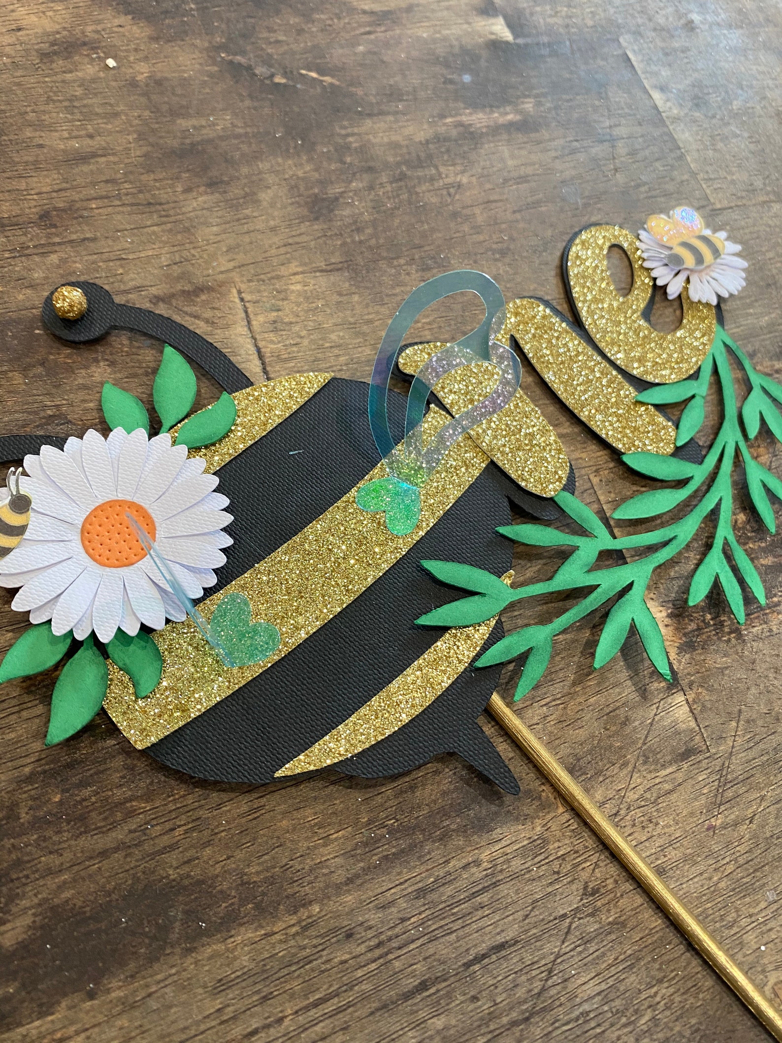 Bee cake topper. Bee One Cake Topper. Bee birthday party | Etsy