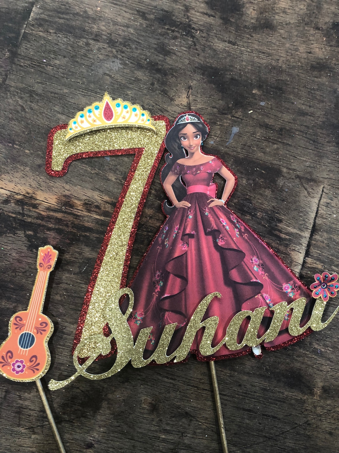 Elena of Avalor Cake Topper. Elena Cake Topper. Elena of Avalor Cake ...