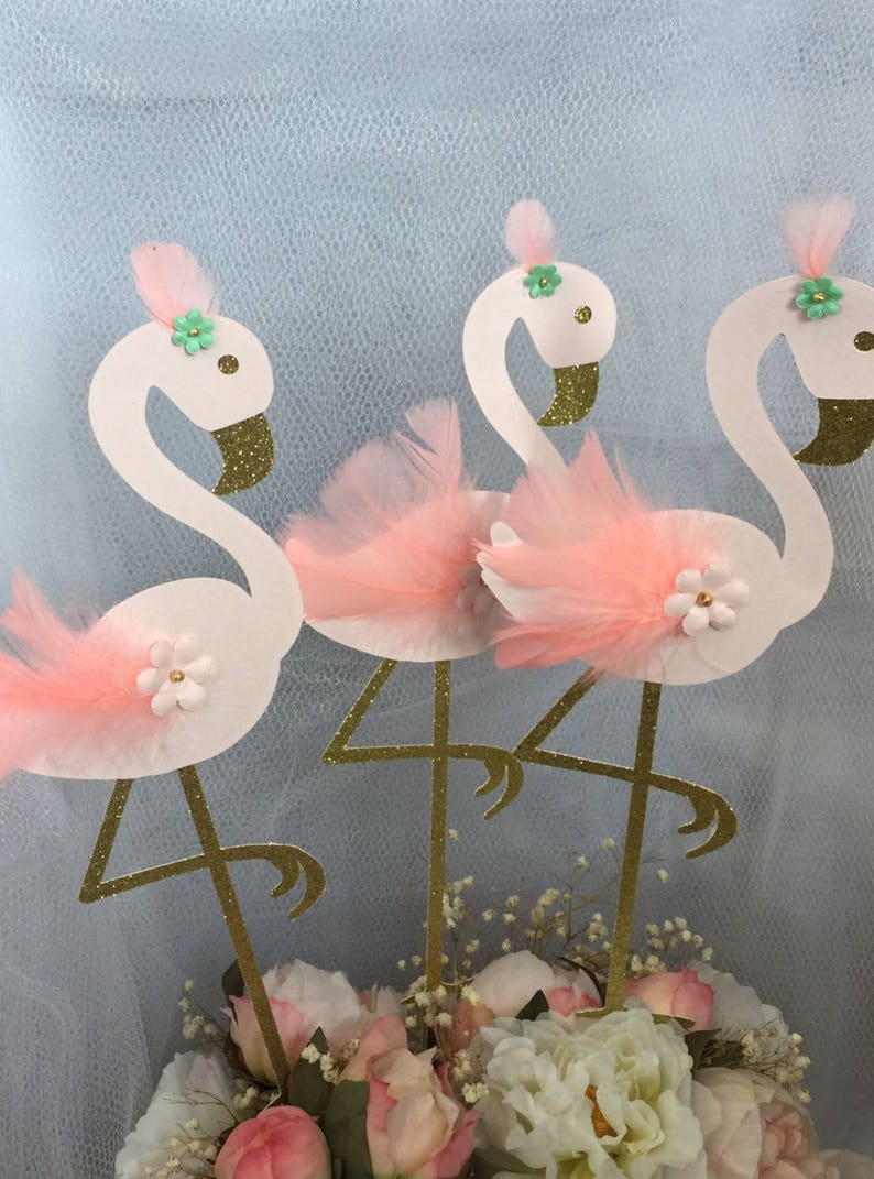 Flamingo Centerpieces. Table Centerpiece. Flamingo Theme - Etsy
