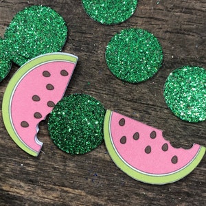 Watermelon Confetti. 100 Pieces. Watermelon Party One in a Melon Party ...