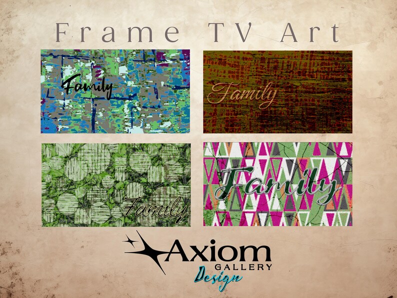 Family Screen Wallpaper Bundle Digital Art Download for TV Screensaver ...