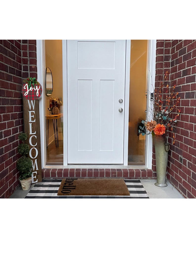 Joy Ornament Porchtopper™, Winter Decor, Front Porch Decor, Welcome ...