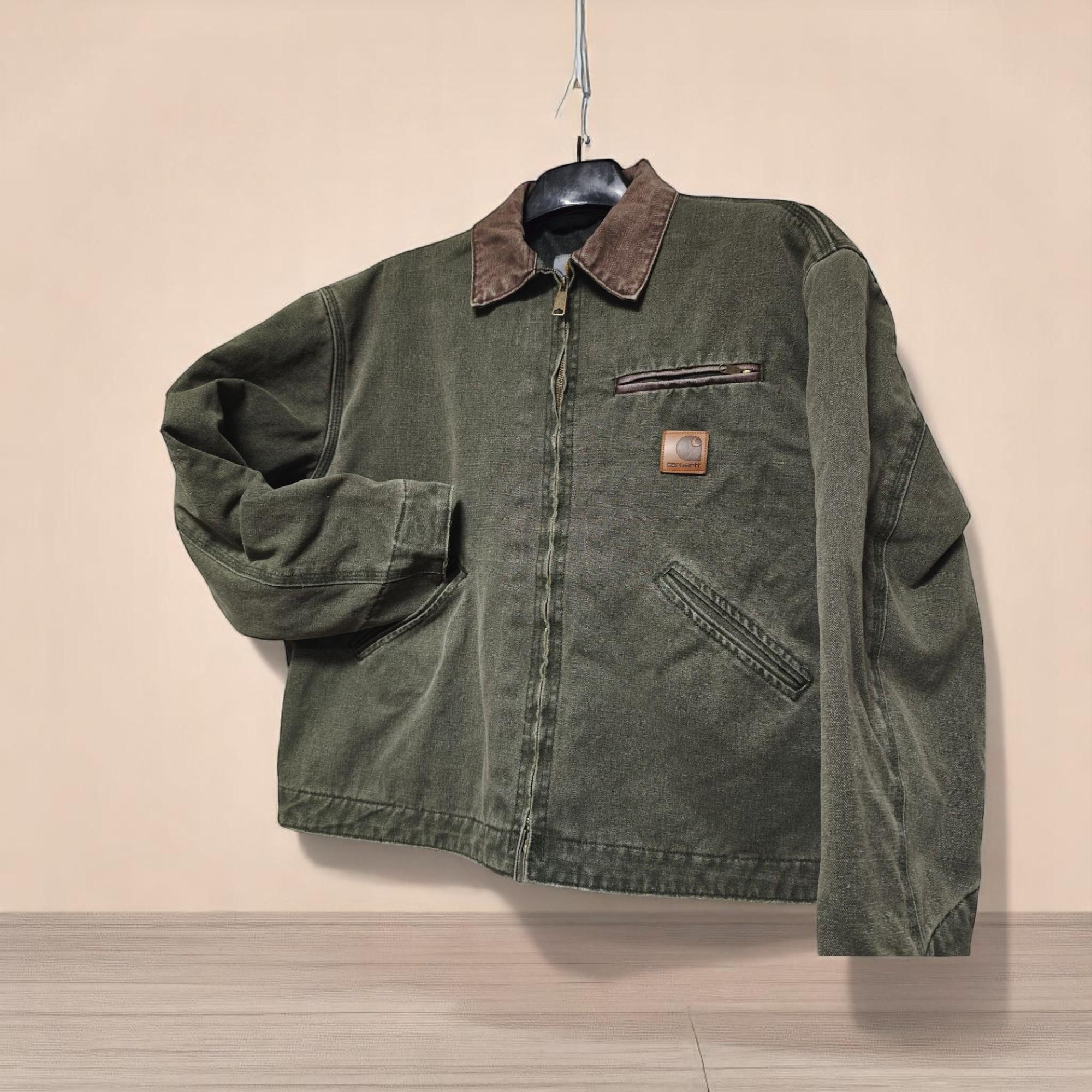 Retro J97 Moss Detroit Work Jacket - Reworked Vintage Workwear Jacket ...