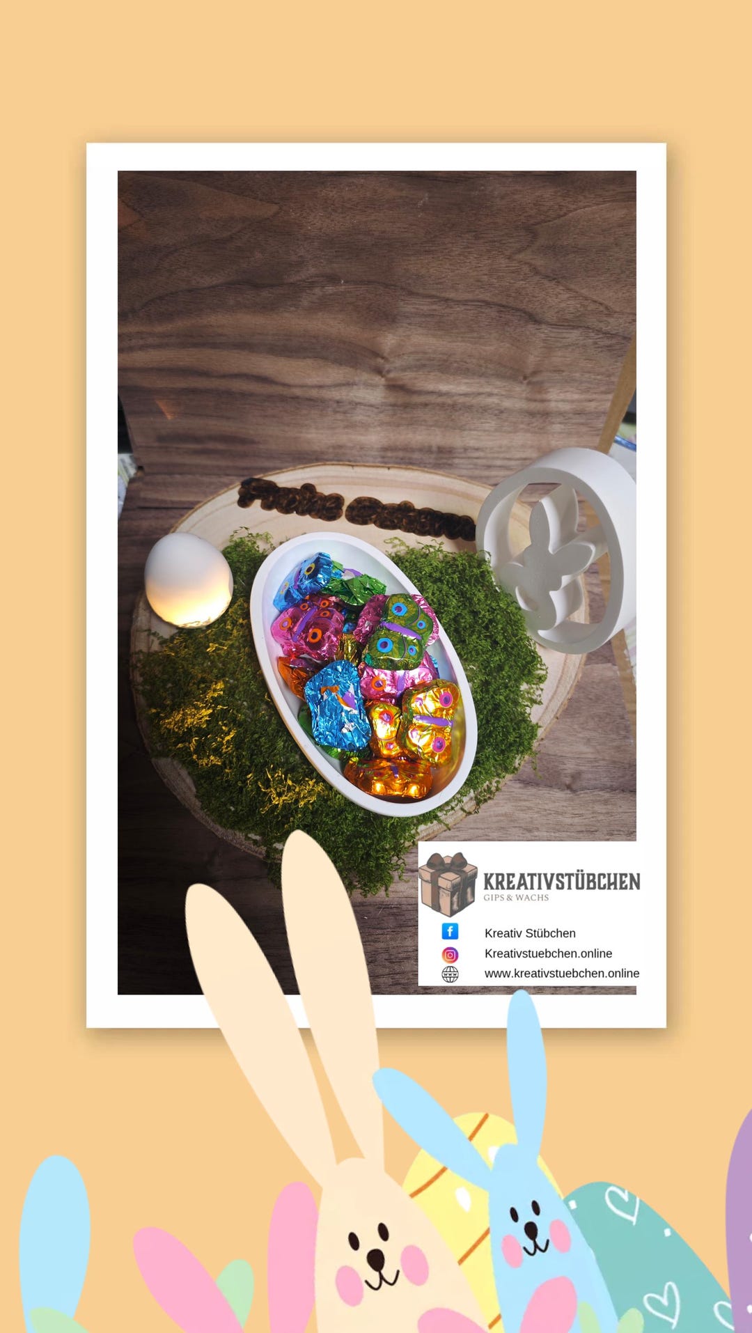 EASTER Mystery Box With Various Easter Items Made of Ceramic, Plaster ...