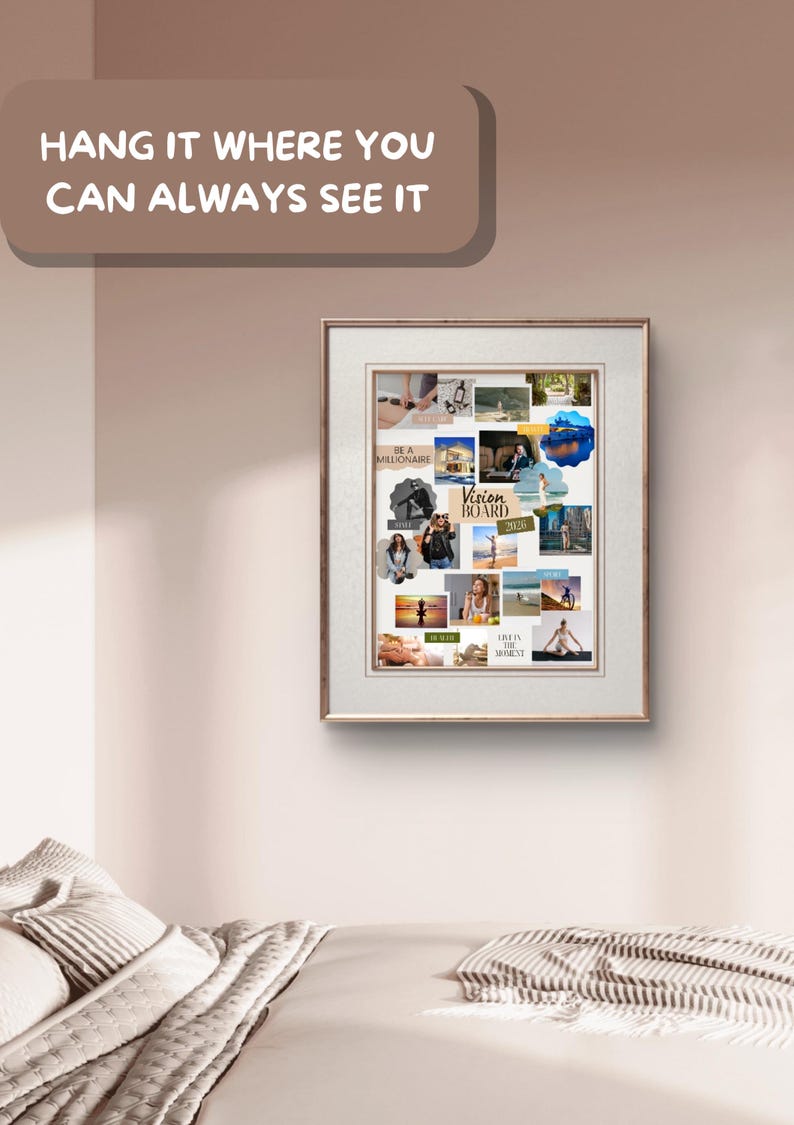 Vision Board Kit: 2026 Goals, Travel, Fitness (digital Download) - Etsy