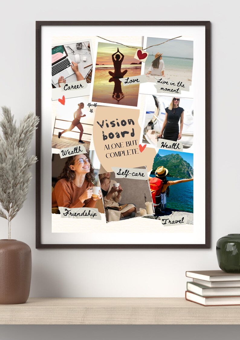 Vision Board Kit: 2026 Goals, Travel, Fitness (digital Download) - Etsy