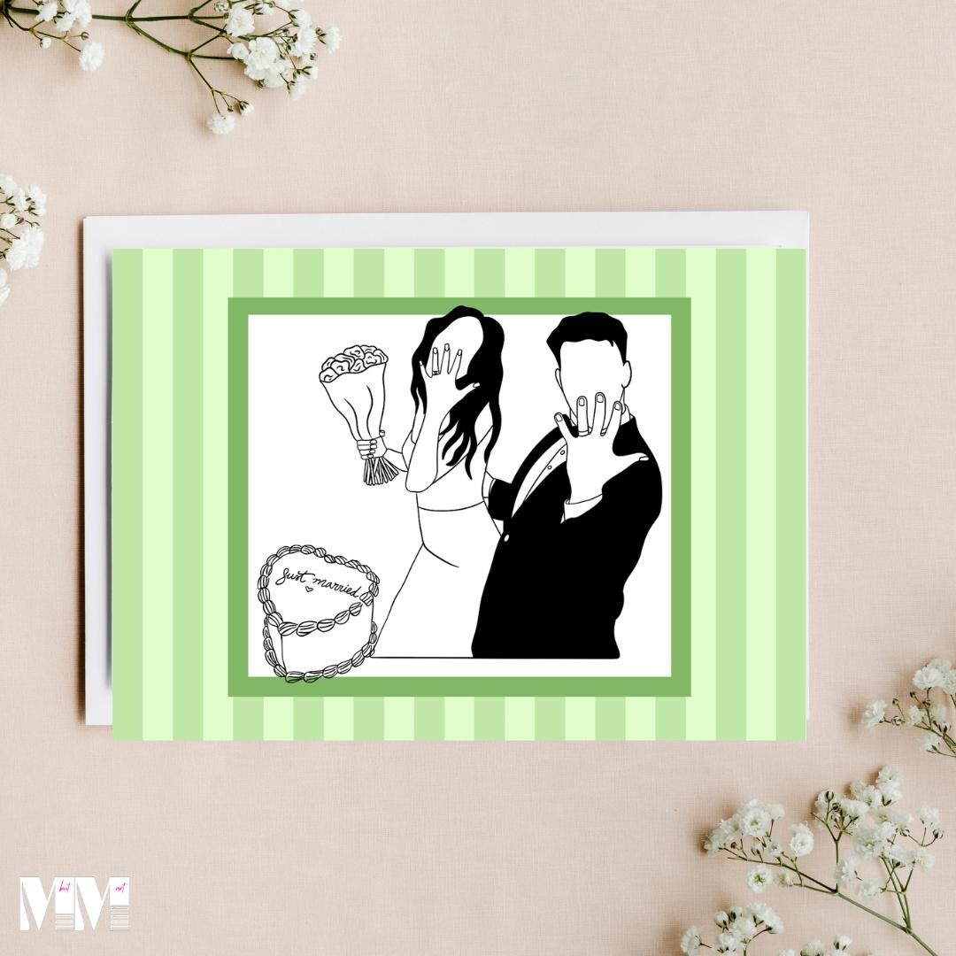 Modern Wedding Card - Put a Ring on It - Etsy