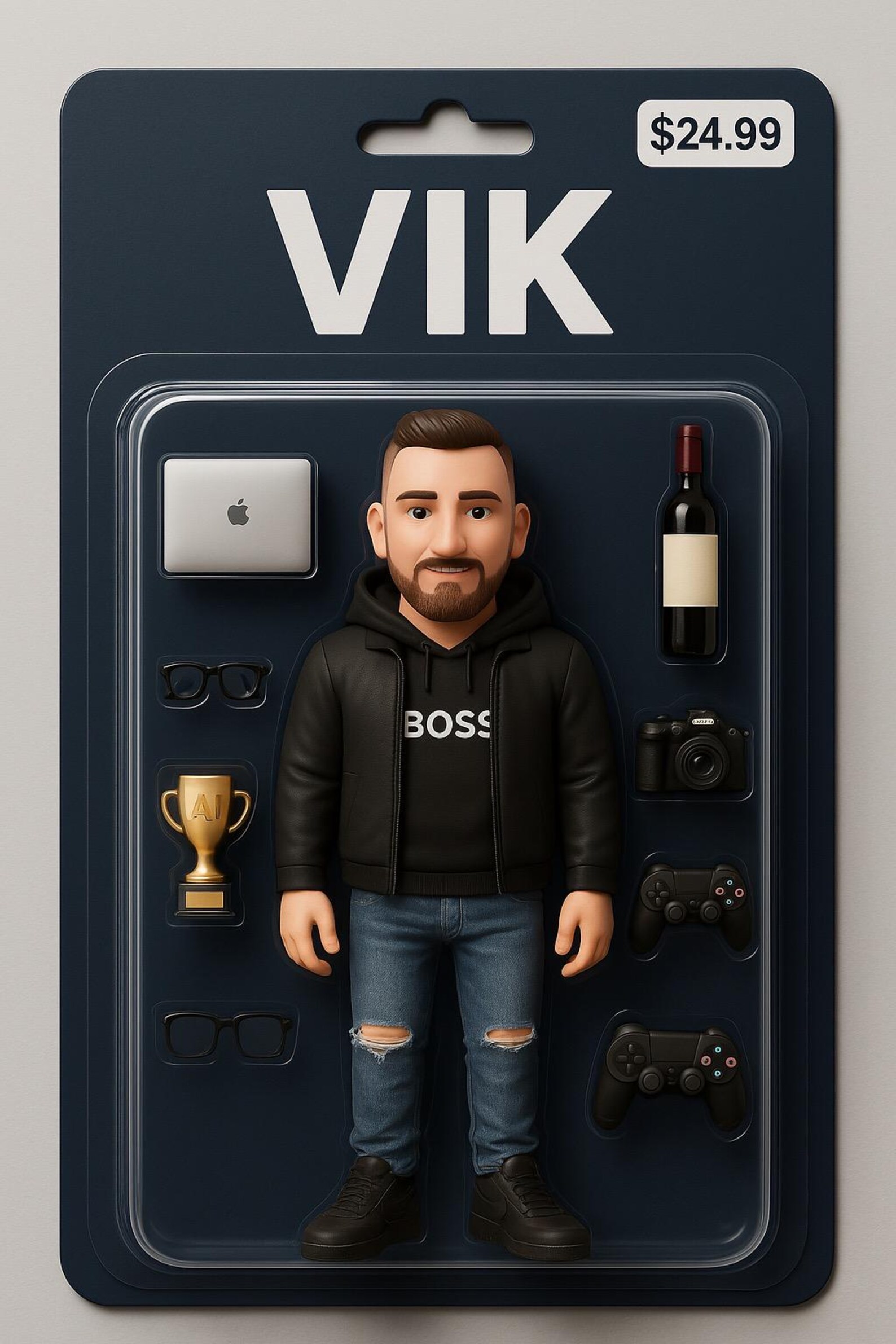 Custom Action Figure Mockups With Premium Blister Packaging - Etsy