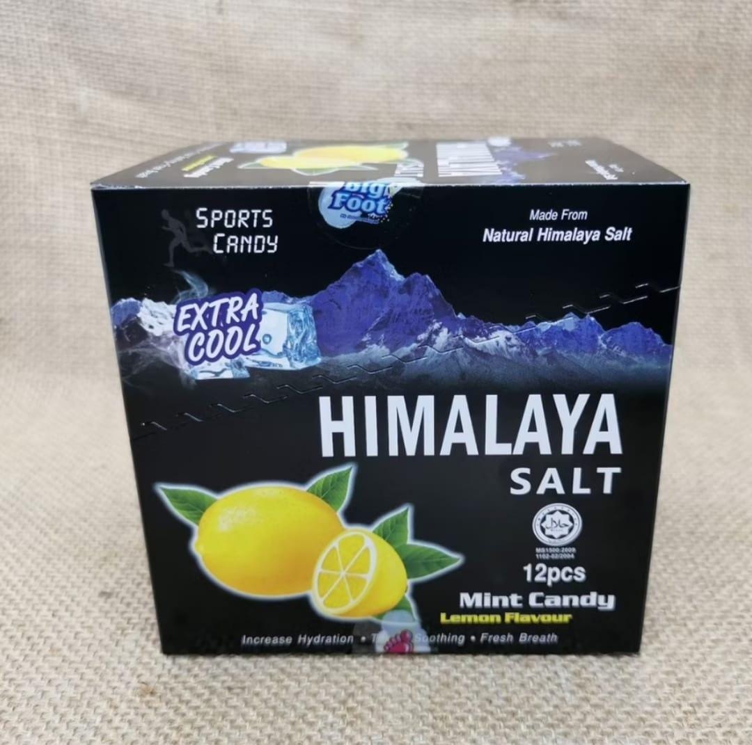 6 Boxes Himalaya Salt Sport Candy / Lemon Mint Flavor / Pack of 12 ...