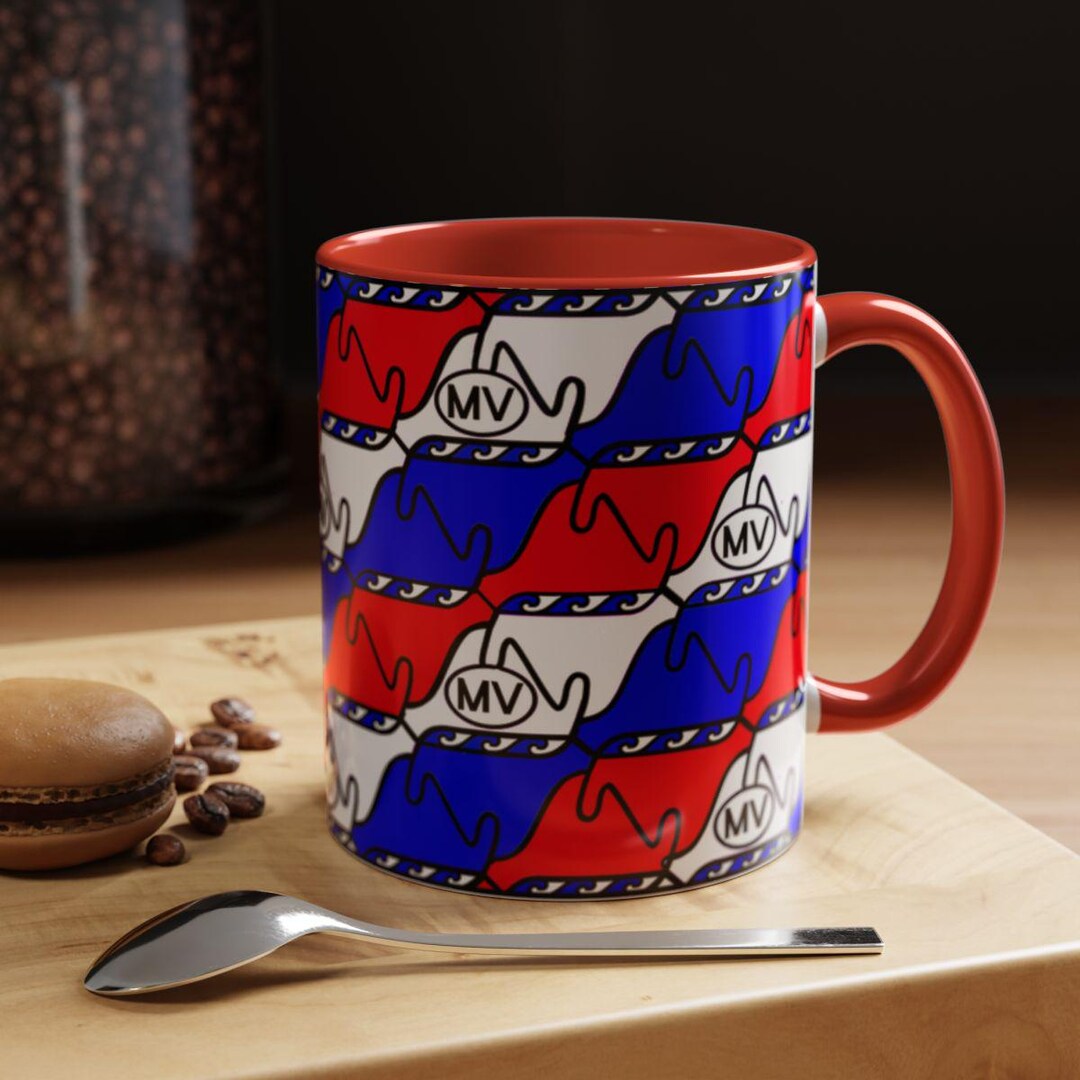 Martha’s Vineyard Red White Blue Mug - MV Flag Design – Original MV ...