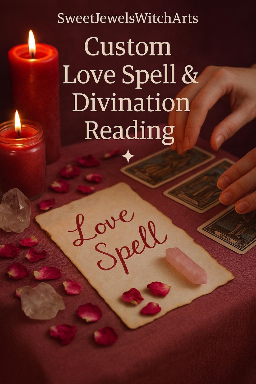 Custom Love Spell & Divination Reading – Manifest Deep Love, Soulmate ...