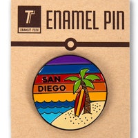 Ocean - Hard Enamel Pin - Etsy Canada