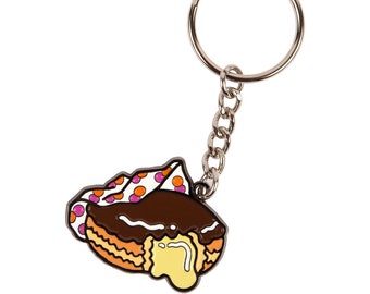 Donut Keychain Donut Key Ring Donut Bookbag Charm Donut - Etsy