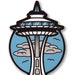 Space Needle Sticker - Seattle Space Needle Sticker, Seattle Sticker ...