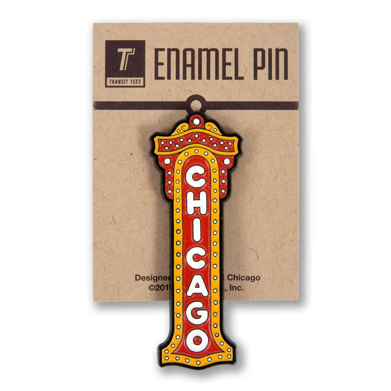 Theatre Enamel Pin - Etsy