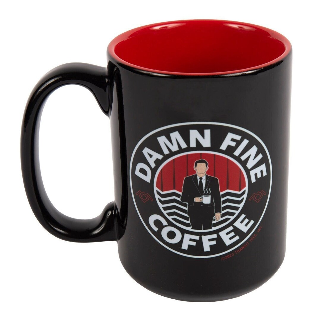 Damn Fine Coffee Mug- 15oz Mug, Seattle Mug, Twin Peaks Mug, Seattle ...