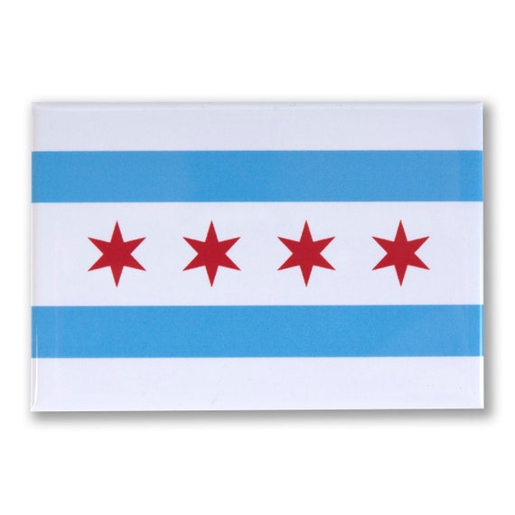 Ilustraciones De La Bandera De Chicago