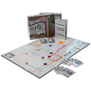El: the Chicago Transit Adventure - CTA Board Game, Chicago Game ...