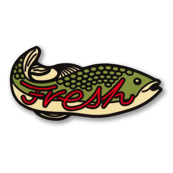 Fresh Fish Sign - Etsy