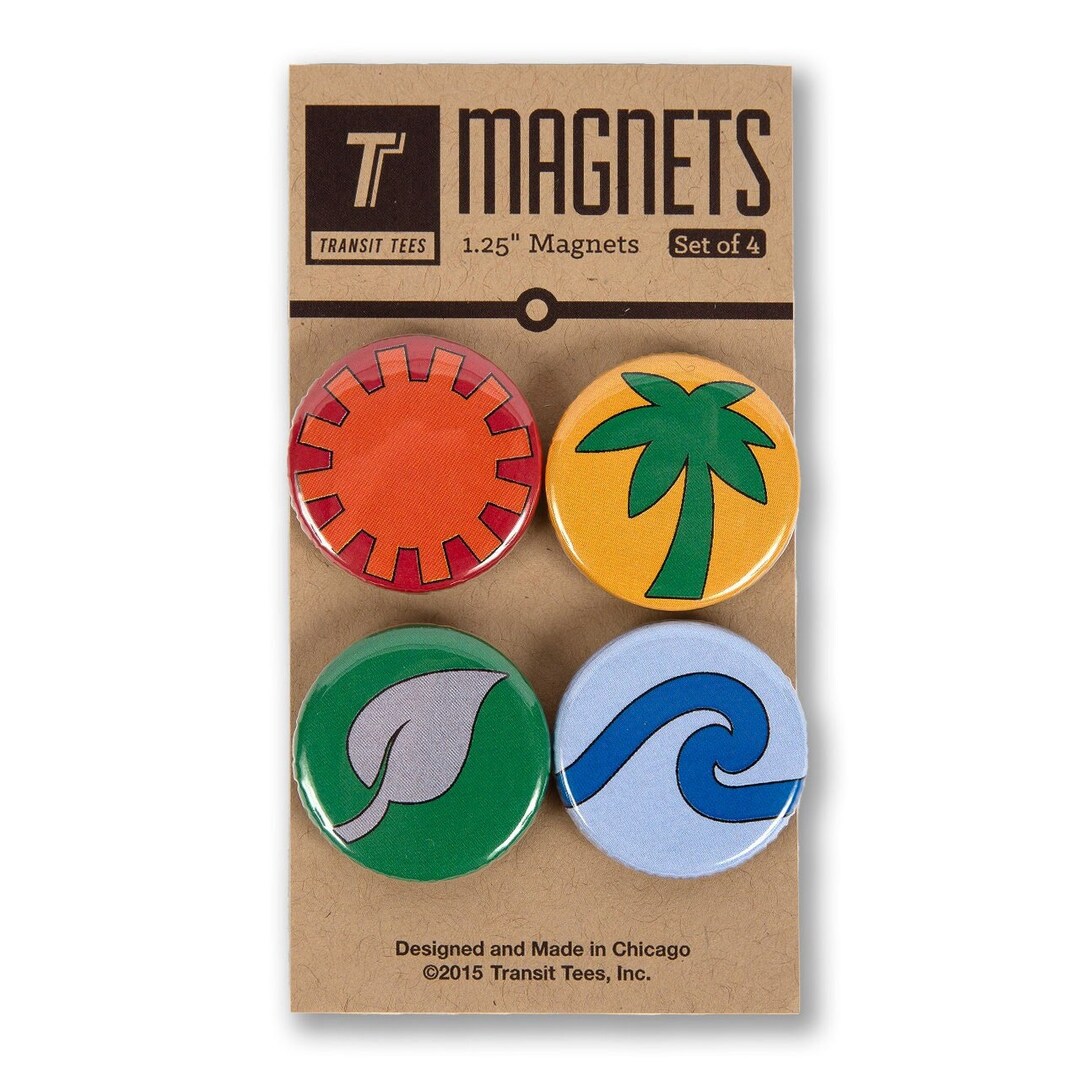 San Diego Transit Icons Round Magnet Pack - San Diego Magnets, San ...