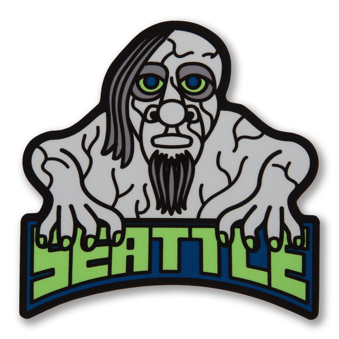 Seattle Troll Sticker - Troll Sticker, Seattle Sticker, Seattle Fremont ...