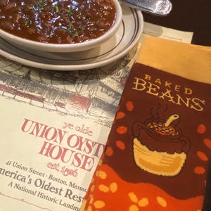 Baked Beans Dress Socks - Bean Socks, Baked Beans Gift, Boston Socks ...