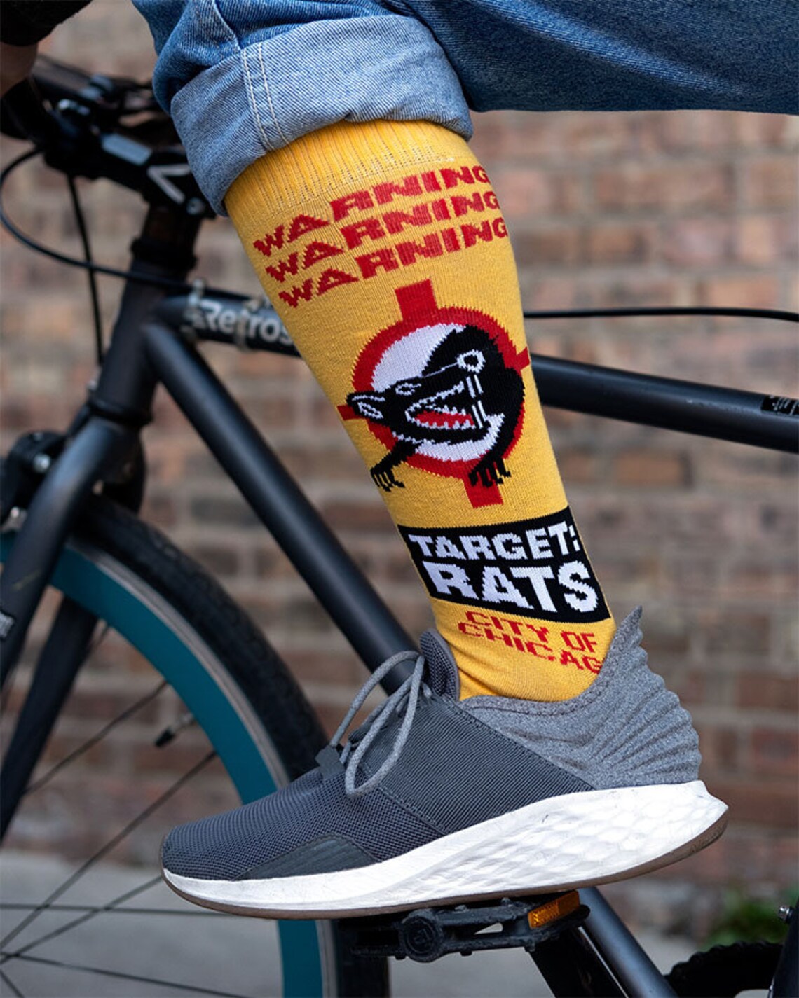 Target Rat Dress Socks Rat Socks Chicago Alleyway Chicago - Etsy