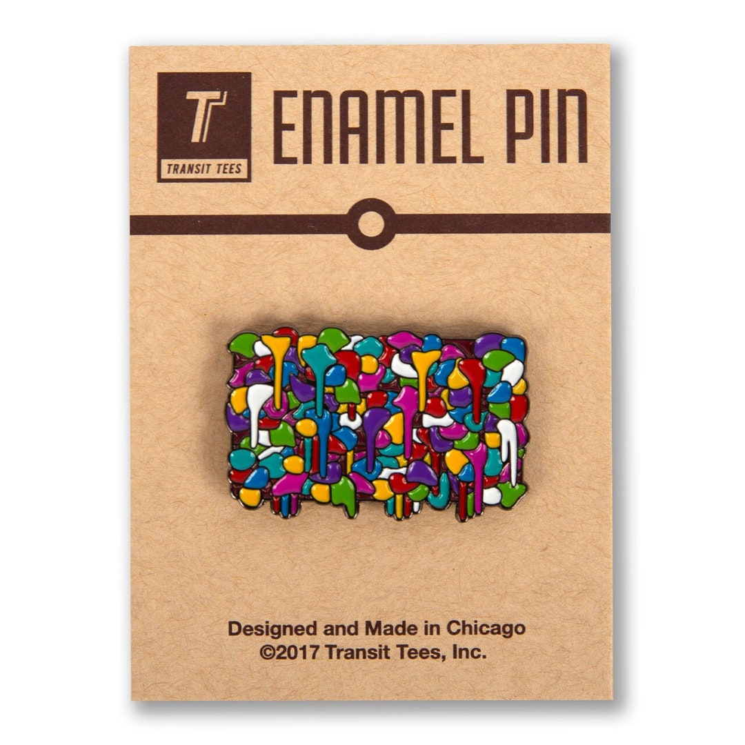 Seattle Gum Wall Enamel Pin - Gum Wall Enamel Pin, Seattle Enamel Pin ...