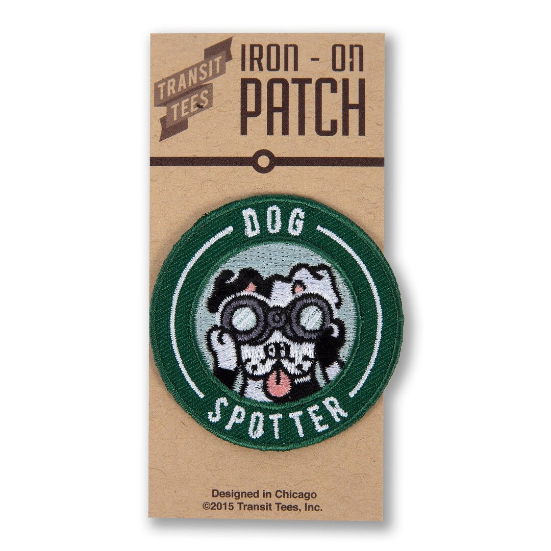 Dog Spotter Survivor Patch Features Iron on Adhesive Chicago Scout ...