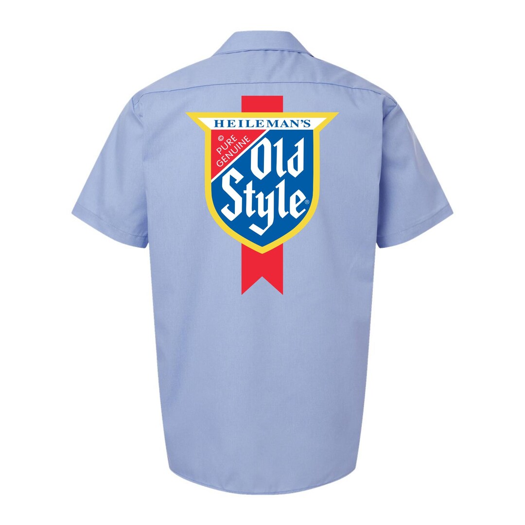 Old Style Logo Work Shirt - Unisex - Vintage Beer, Old Style, Vintage ...