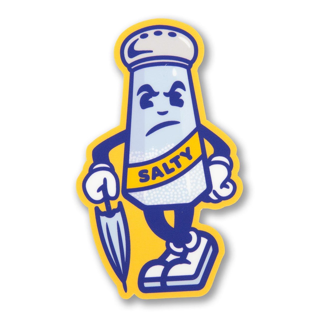 Mr. Salty Sticker - Stay Salty, Salty Sticker, Salt Shaker Sticker ...