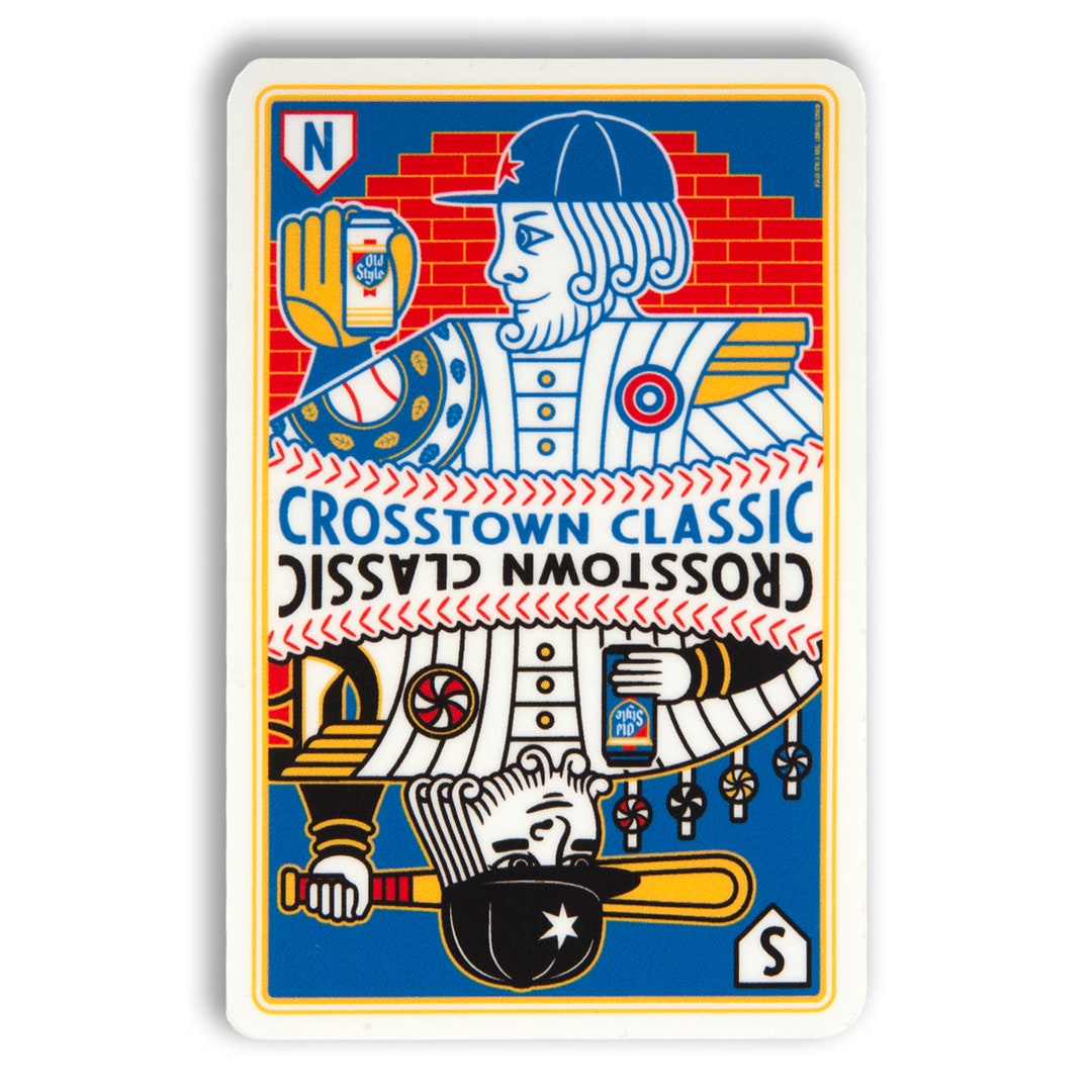 Crosstown Classic Sticker - Chicago Baseball Sticker, Old Style Sticker ...