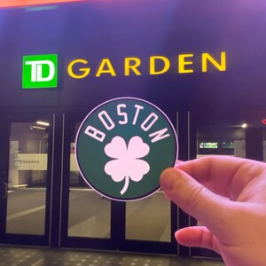 Boston Clover Sticker Boston Sticker, Clover Sticker, Boston Gift ...