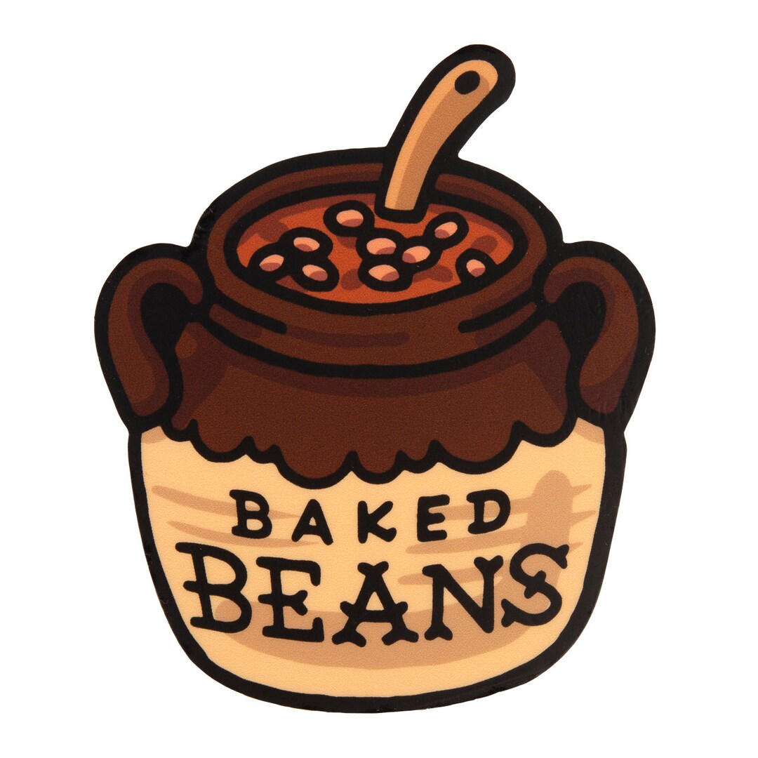 Baked Beans Sticker - Boston Baked Beans Sticker, Boston Sticker ...