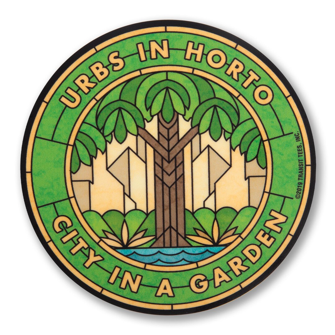 Urbs in Horto Sticker Chicago Sticker Chicago Parks - Etsy UK