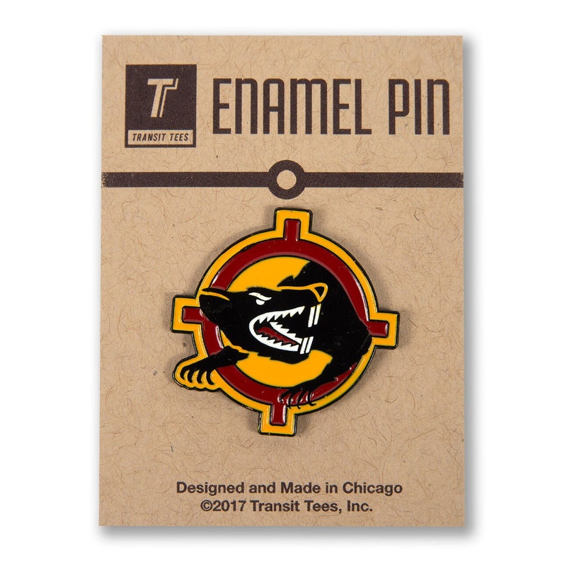 Target Rat Enamel Pin Cast in Metal Chicago Alley Rat - Etsy