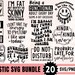 Funny Svg Bundle, Sarcastic SVG Bundle, Funny Design 20 PNG .svg Funny ...