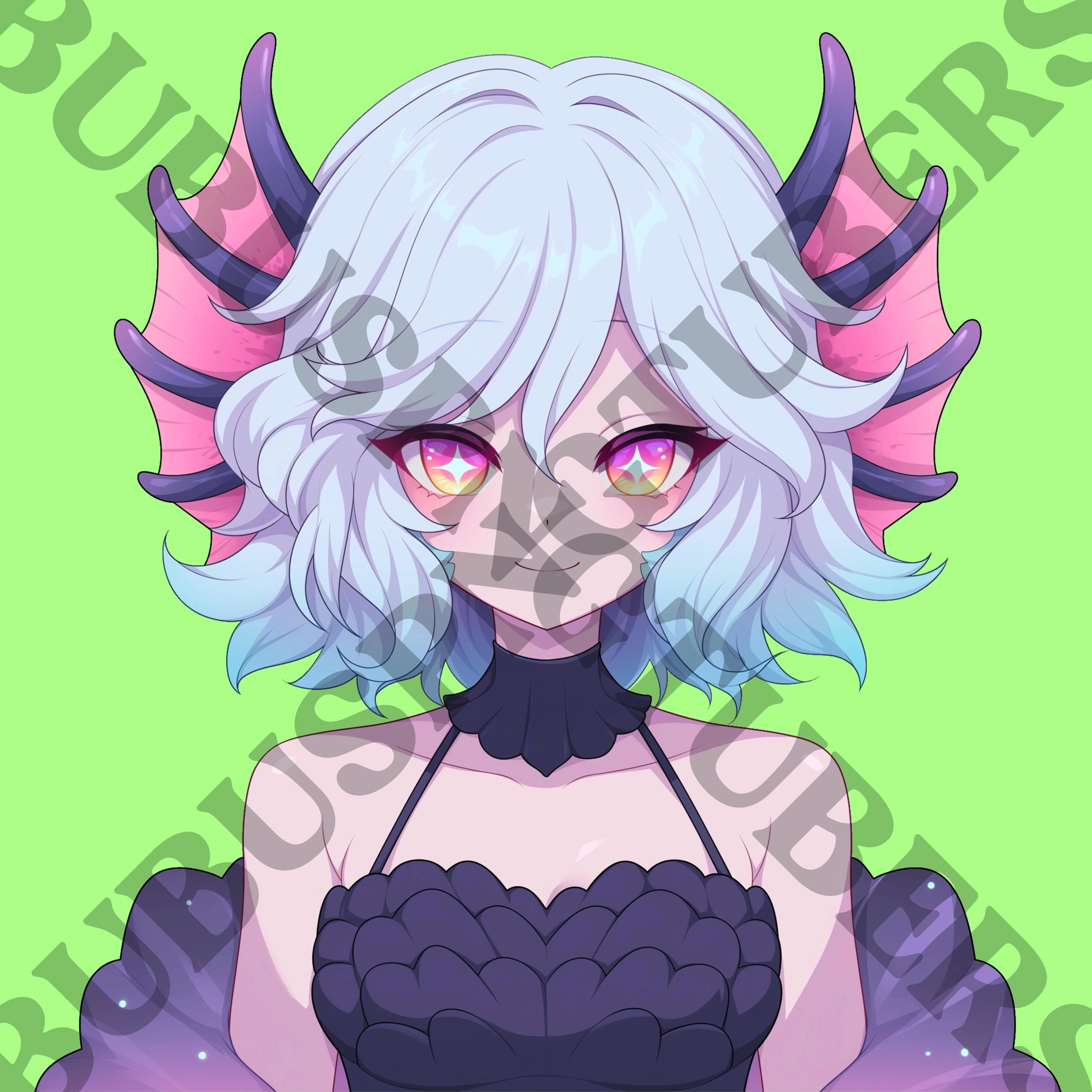 Cute Pngtuber Model | Girl Pngtuber Premade Model | Veadotube Model ...