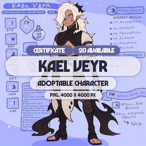 Adoptable Character | Male Original Character Reference Sheet | Cute ...
