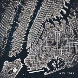 Custom City Map Digital Download - Personalized Map Print, City ...