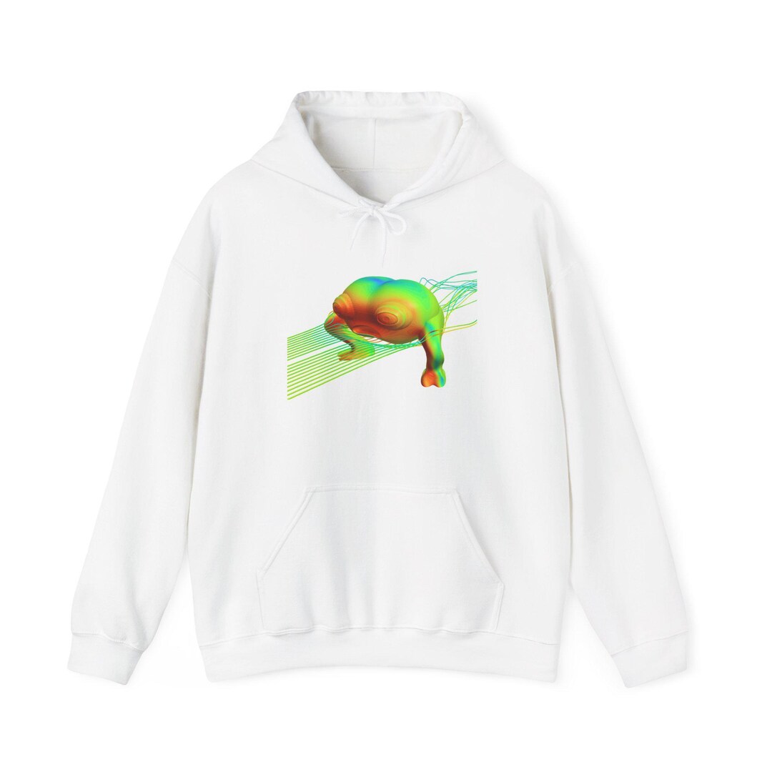 Swamp Sprite Hoodie, Unisex Graphic Sweatshirt, Colorful Design ...