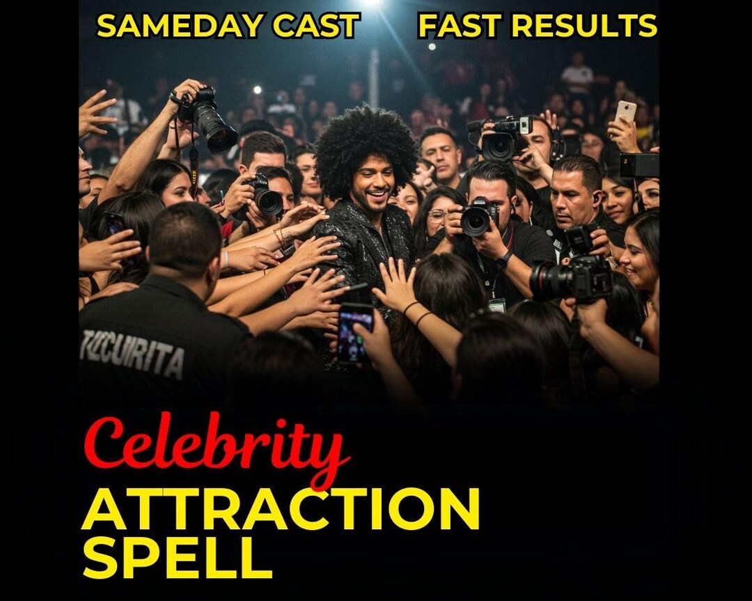 STAR CELEBRITY FAME Boost Ritual | Celebrity Spell | Fame Spell ...