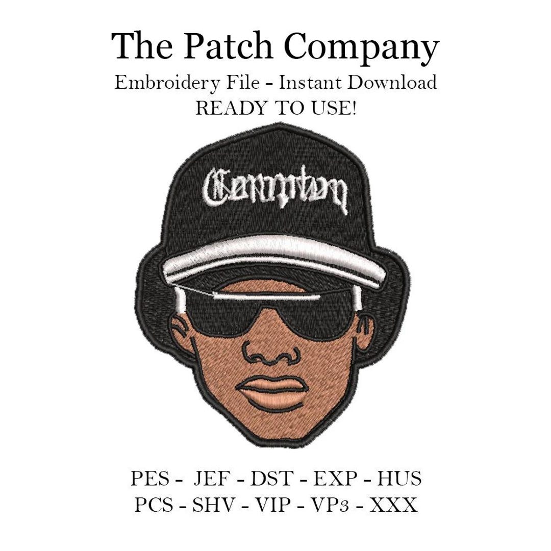 Embroidery File Matrix Design Eazy E Rapper Embroidery File Rapper Compton - Etsy