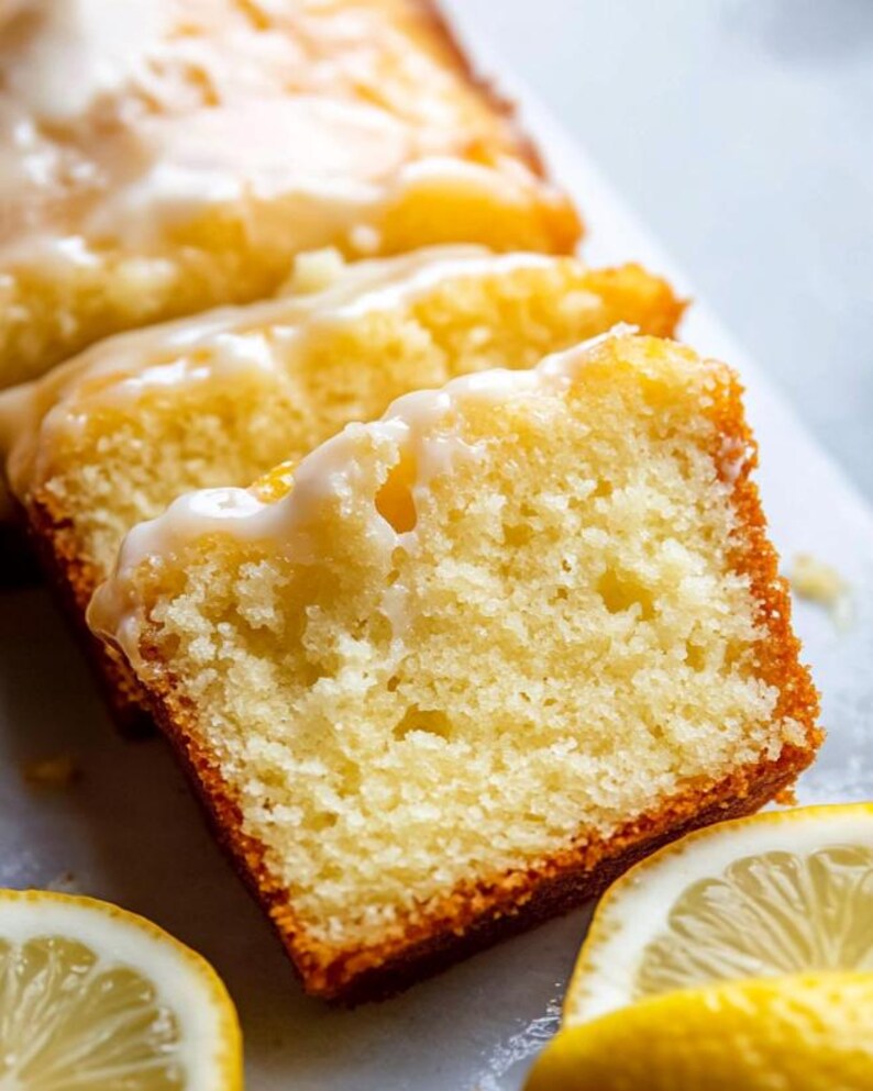 The Best Iced Lemon Pound Cake Recipe Download - Etsy
