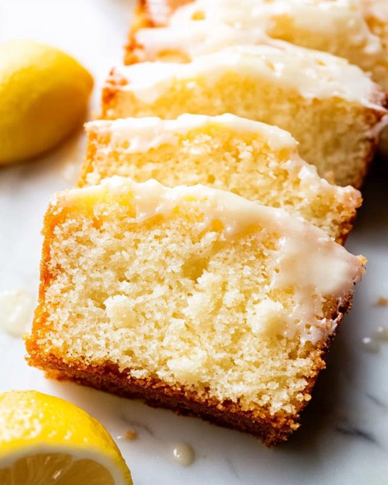 The Best Iced Lemon Pound Cake Recipe Download - Etsy
