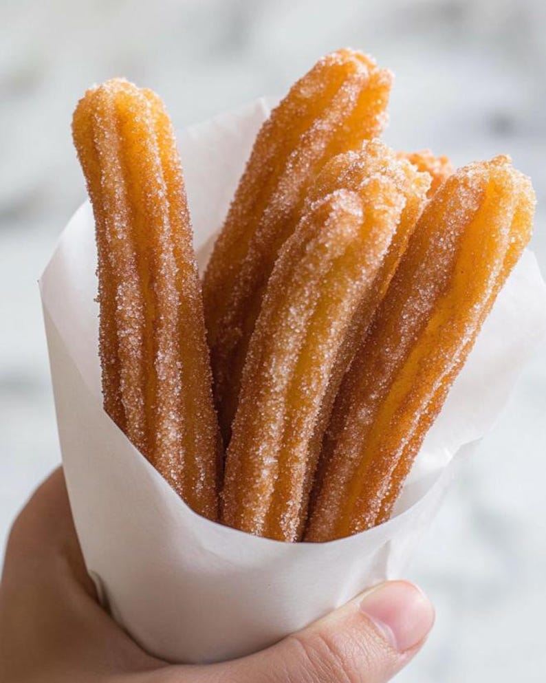 Homemade Churros Recipe: Easy DIY Dessert (PDF Download - Etsy
