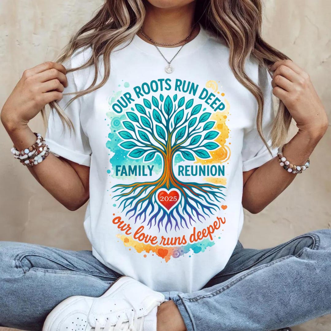 Personalized Family Shirt | Our Love Runs Deeper | Family Tree T ...