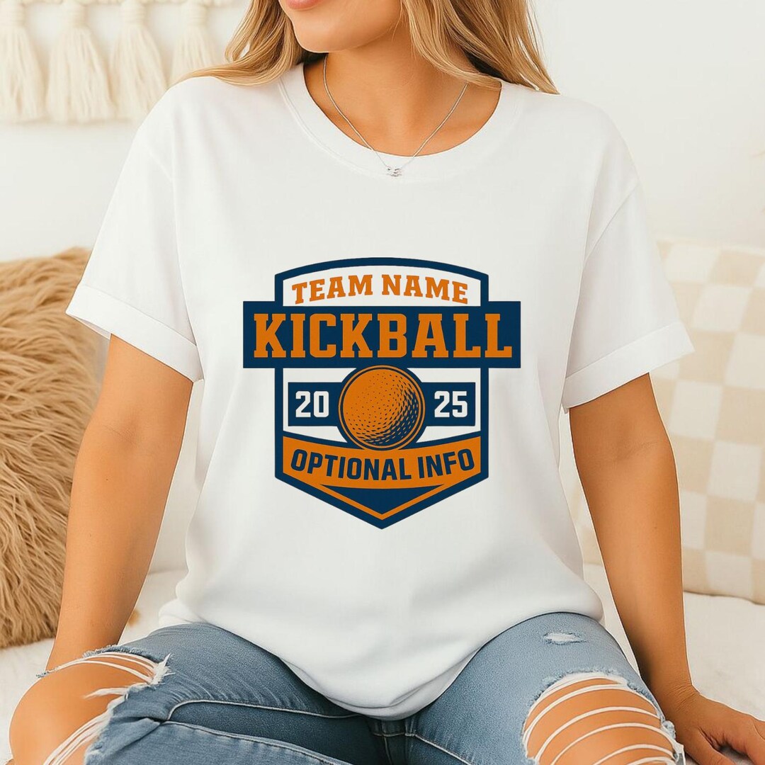 Custom Sports Team Shirts | Kickball Shirts | Player Number and Name ...